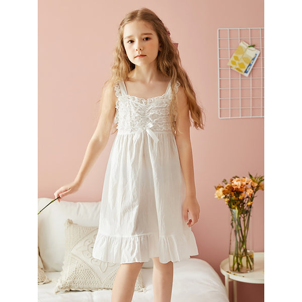 Mqtime Children Girl’s Lolita Dress Princess Sleepshirts Vintage Kid‘s ...